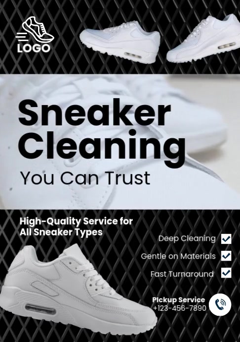 Copy of Sneaker Cleaning Service | PosterMyWall