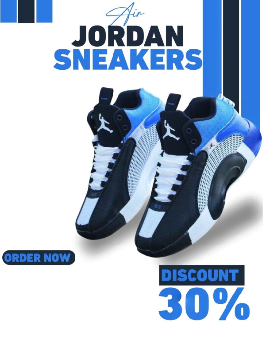 Sneakers Flyer template | PosterMyWall