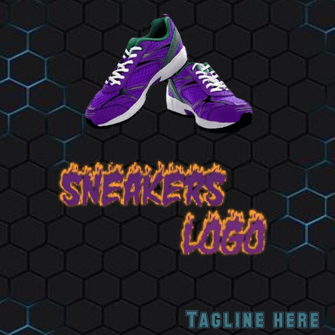 sneakers logo, sneakers logo design Template | PosterMyWall