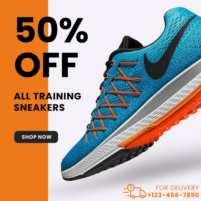 Sneakers Shoes Instagram Template | PosterMyWall