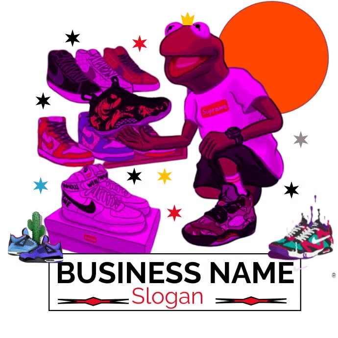 Sneakers store Animation video Template | PosterMyWall