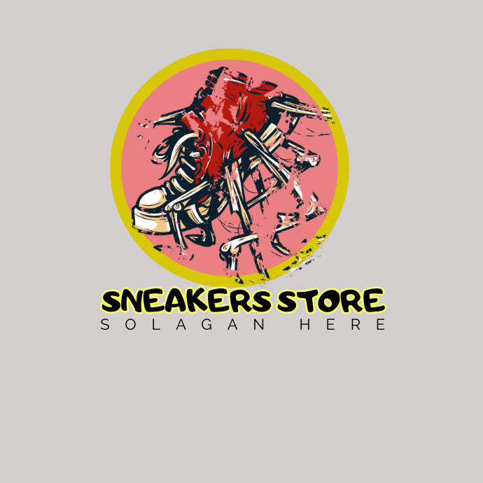 Sneakers Store Logo Template | PosterMyWall