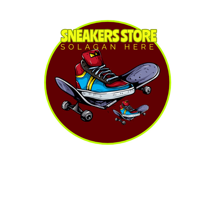 Sneakers Store Shoe Logo Template | PosterMyWall