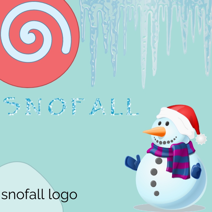 Copy of Snofall | PosterMyWall