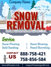 Snow Removal Template | PosterMyWall