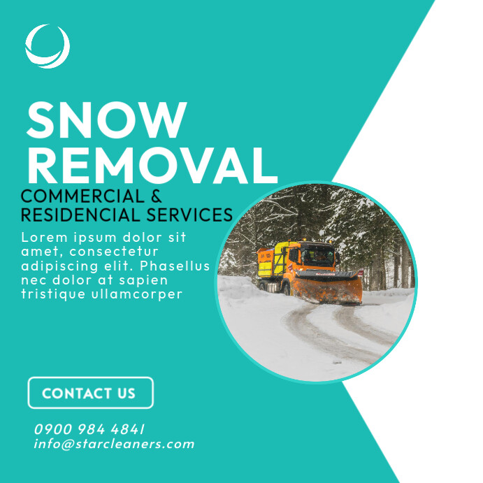 Copy of Snow removal flyer | PosterMyWall