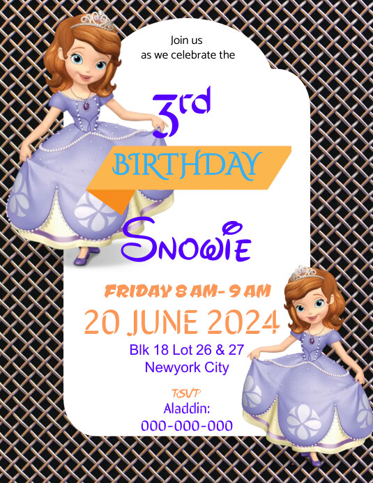 Snow White design Template | PosterMyWall