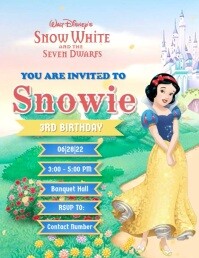 Snow White Template | PosterMyWall