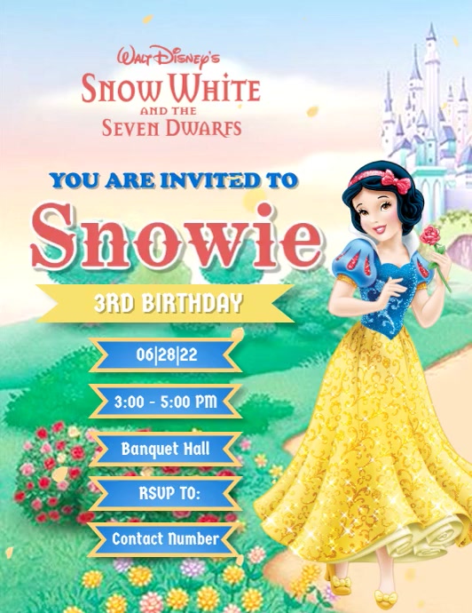 Copy of Snow White | PosterMyWall