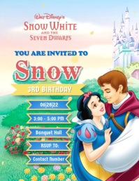 Snow White Template | PosterMyWall
