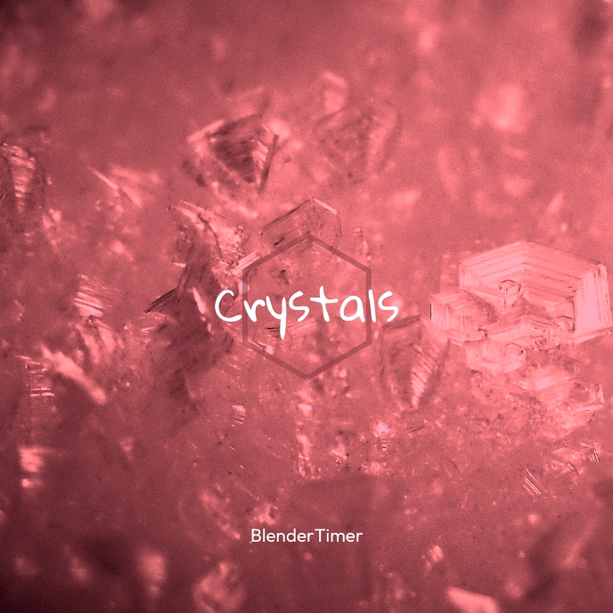 Snowflakes Ice Crystals Winter CD Cover Music Template | PosterMyWall