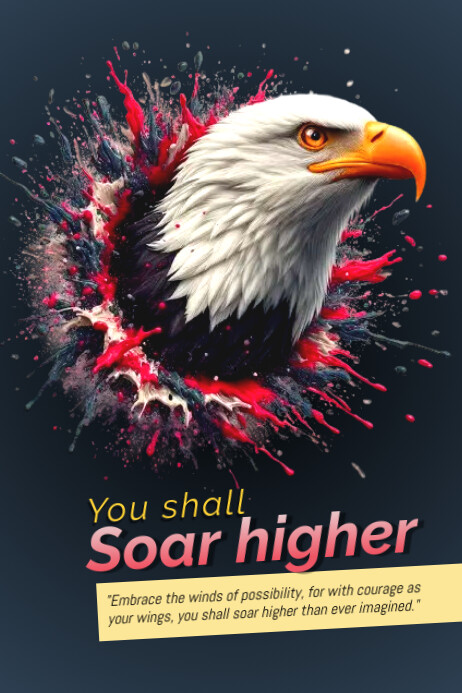 Plantilla de Soar | PosterMyWall