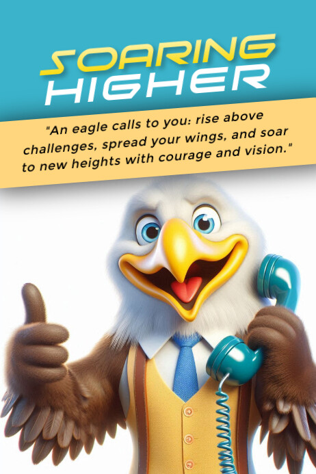 Plantilla de Soaring | PosterMyWall