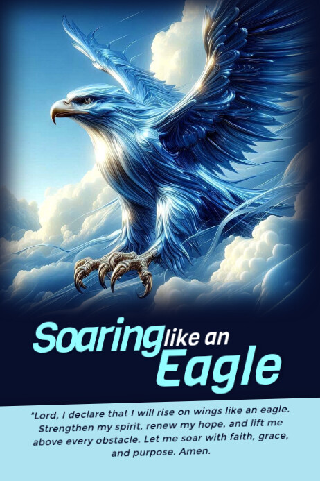 Copy of Soaring like eagle | PosterMyWall