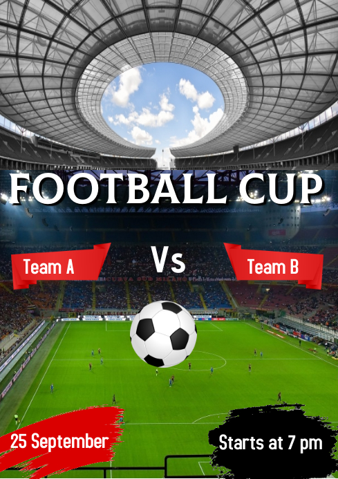 soccer 1 Template | PosterMyWall