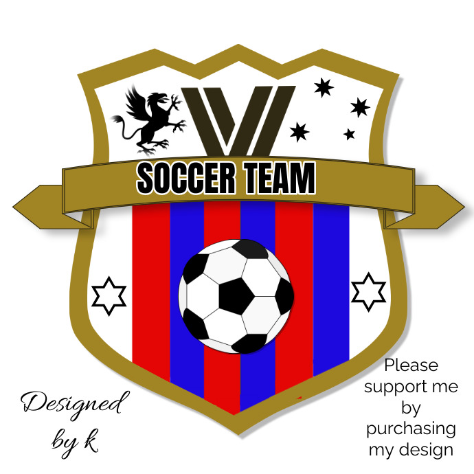 SOCCER CLUB FOOTBALL LOGO Template | PosterMyWall