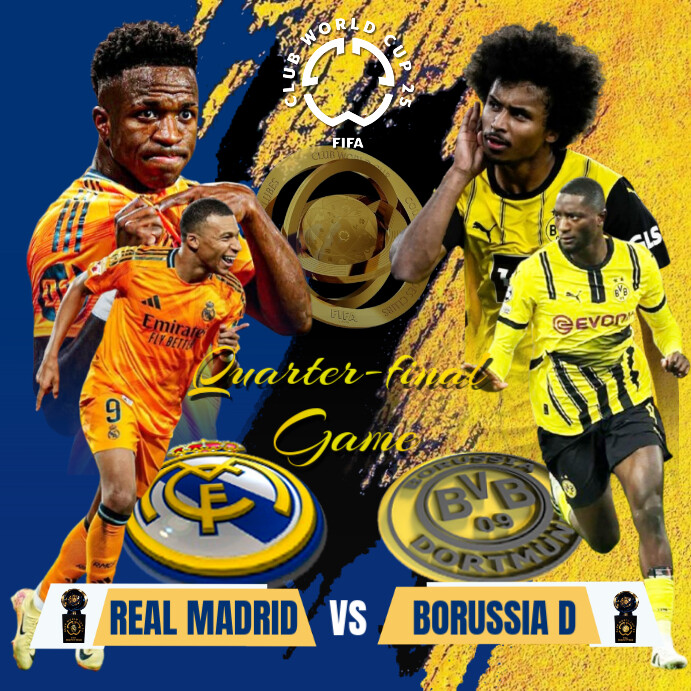 Copy of Soccer club world championship 2025 poster | PosterMyWall