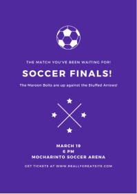 soccer tryouts flyer Template | PosterMyWall