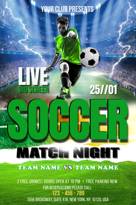 Soccer Flyer Template | PosterMyWall