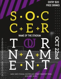 Soccer Tryouts Flyer Template | PosterMyWall