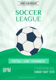 FOOTBALL POSTER TEMPLATE | PosterMyWall