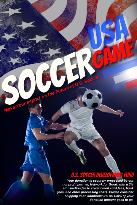 soccer game Template | PosterMyWall