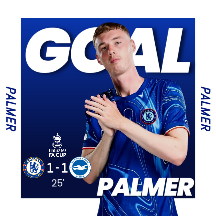 Copy of Soccer Goal Celebration Instagram Post Design | PosterMyWall