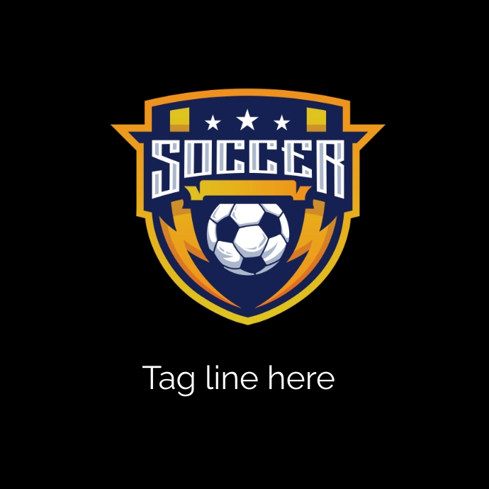 Soccer logo template design | PosterMyWall