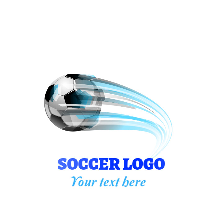 Copy of Soccer logo.football logo . Supports logo | PosterMyWall