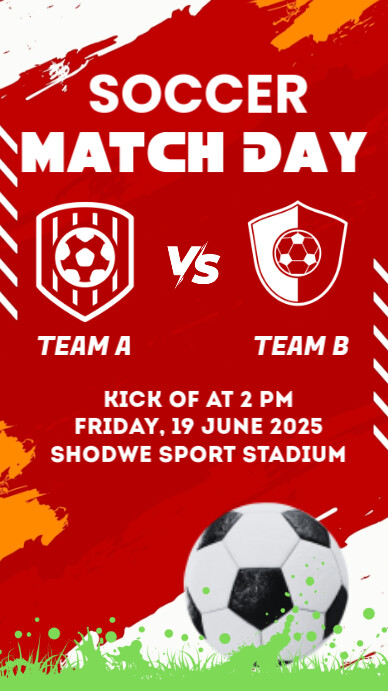 Soccer Match Day Template | PosterMyWall