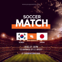 soccer match Template | PosterMyWall