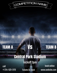 Soccer MATCH Template | PosterMyWall