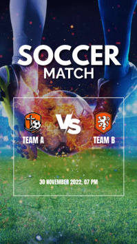 football match Template | PosterMyWall