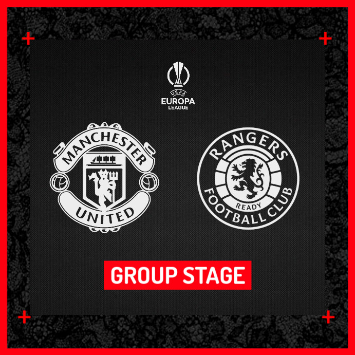 Soccer Match Fixture Instagram Post Design Template | PosterMyWall