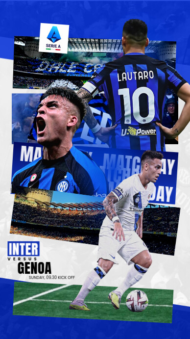 Soccer Match Fixture Instagram Story Design Template | PosterMyWall