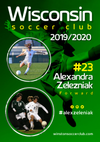 Soccer Team Poster Template | PosterMyWall