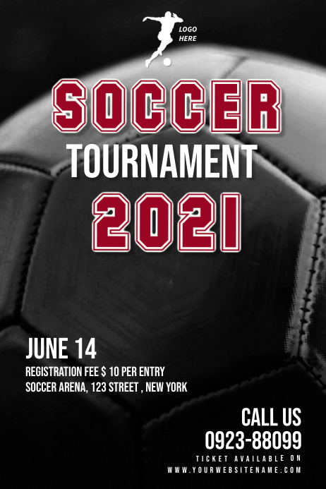 Soccer Poster Template | PosterMyWall