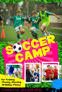 SOCCER POSTER.KC Template | PosterMyWall