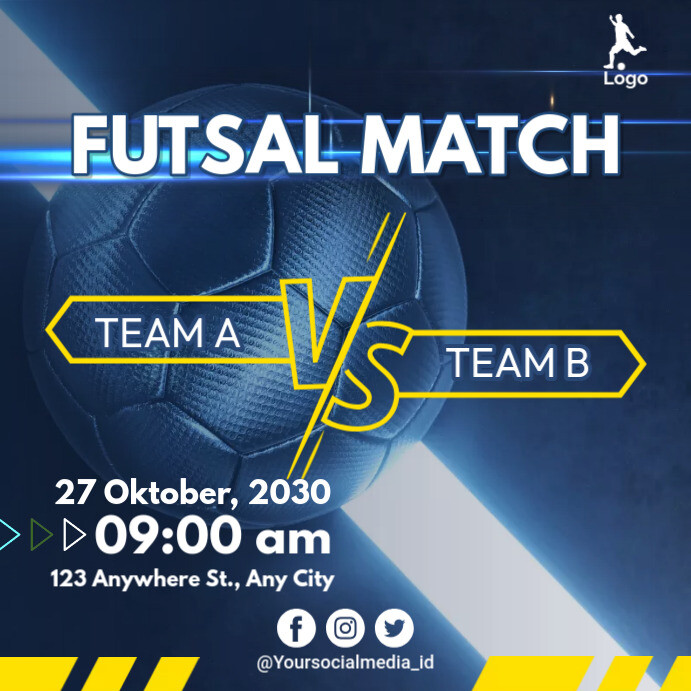 SOCCER POSTER TEMPLATE | PosterMyWall