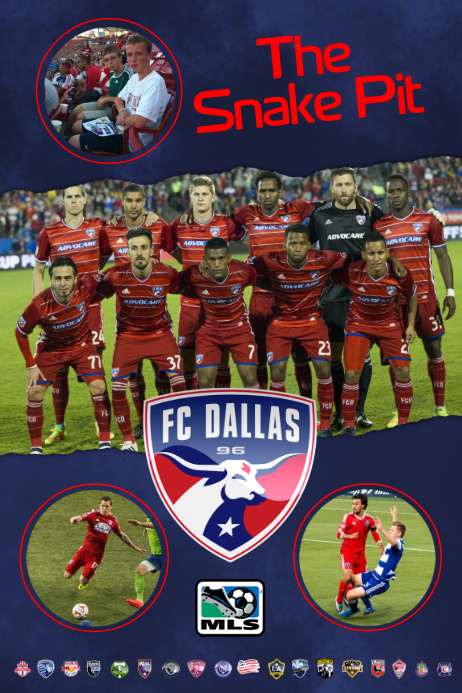 Soccer Team Poster Template | PosterMyWall