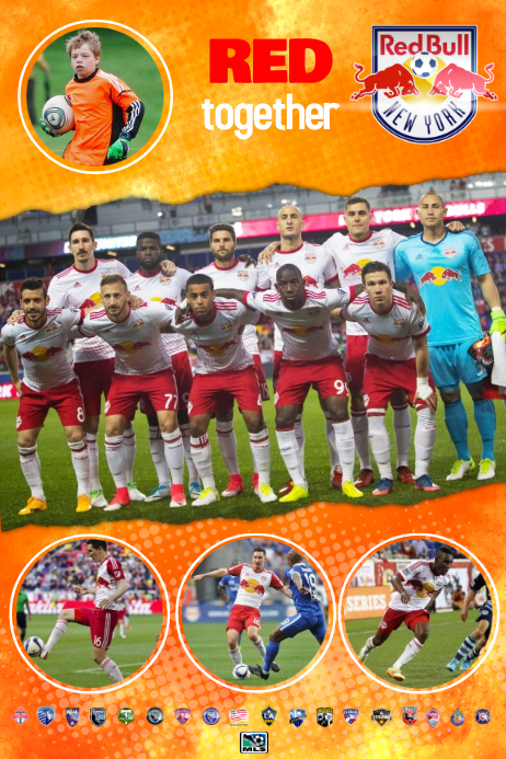 soccer team poster Template | PosterMyWall