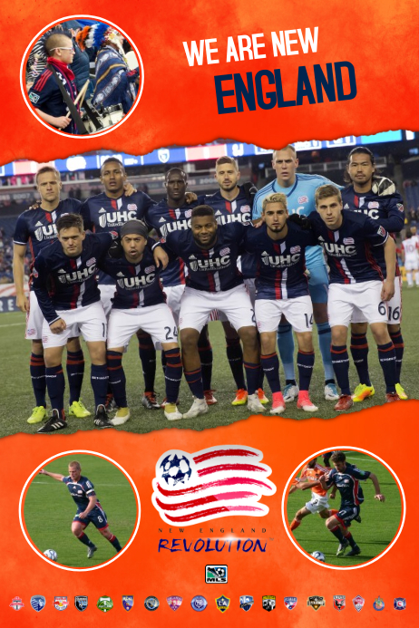 Soccer Team Poster Template | PosterMyWall