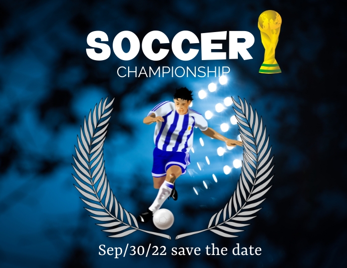 Soccer tournament Template | PosterMyWall