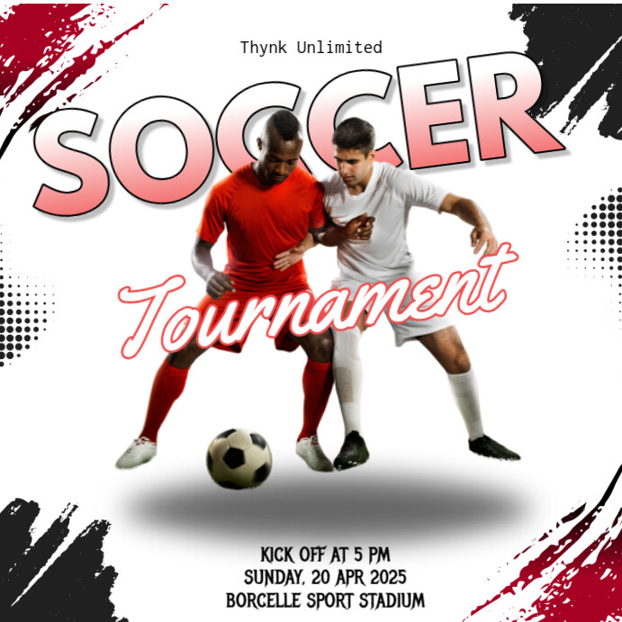 Soccer Tournament Template | PosterMyWall