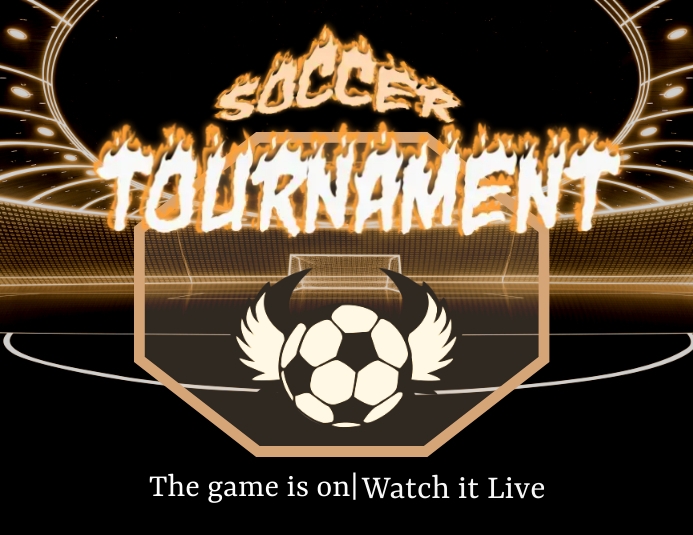 Soccer tournament Template | PosterMyWall