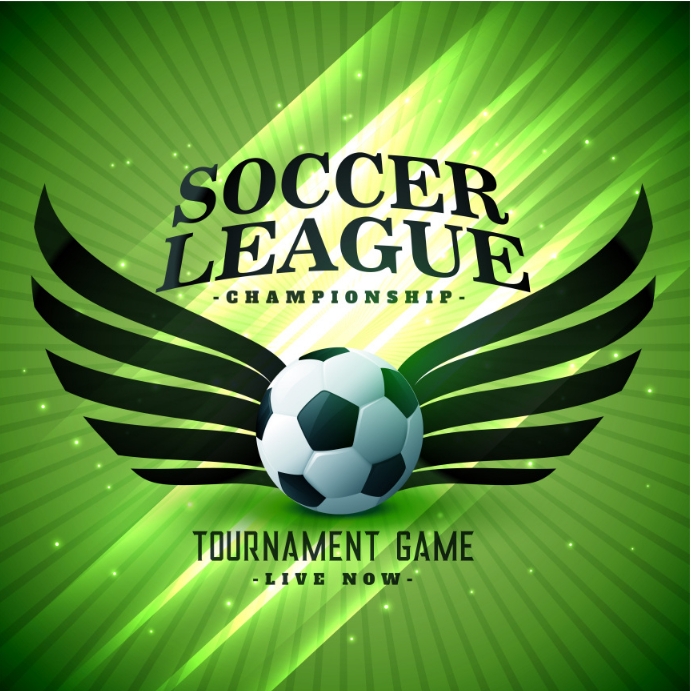 Soccer tournament poster design template | PosterMyWall