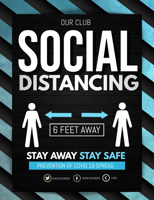 Social Distancing,Corona virus Template | PosterMyWall