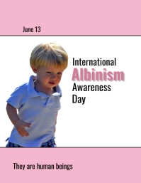 international albinism awareness day poster Template | PosterMyWall