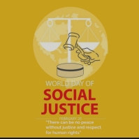 Social justice flyer Template | PosterMyWall