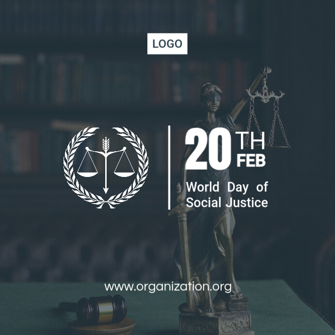 De Plantilla de Volante de Justicia Social | PosterMyWall